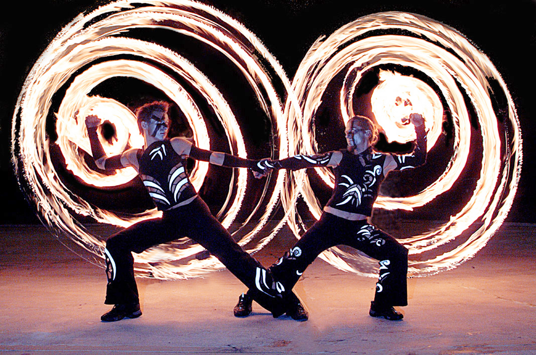 Django Circus — Fire Performers - Stormont London